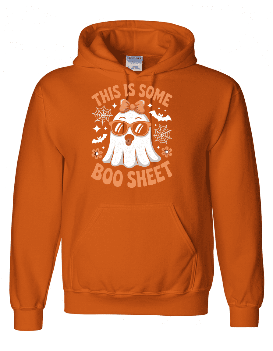 Bold Funny Party Quote This Is Some Boo Sheet Halloween Costume Hoodie ...