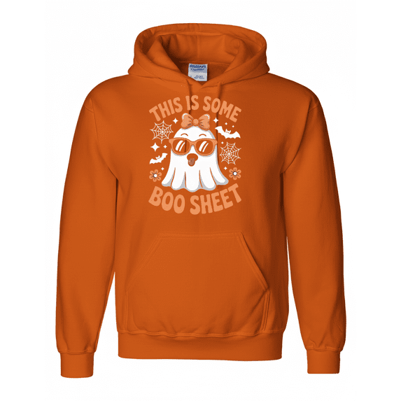 Bold Funny Party Quote This Is Some Boo Sheet Halloween Costume Hoodie ...