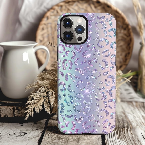 Bold Glitter Leopard Pattern H2243 Slim Protective Case for iPhone 17 ...