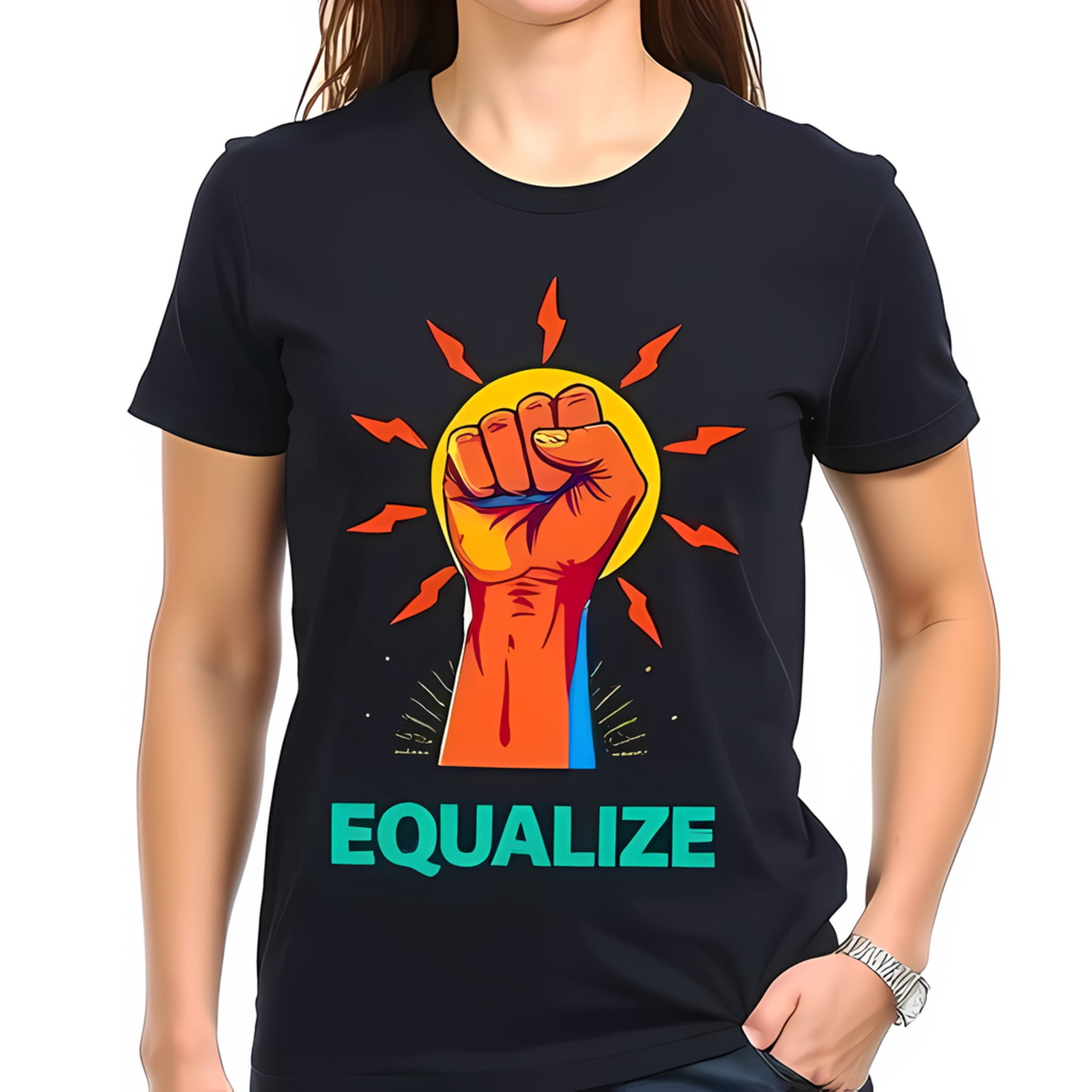 Bold Graphic Cotton Short Sleeve T-Shirt with Design & Motif ...