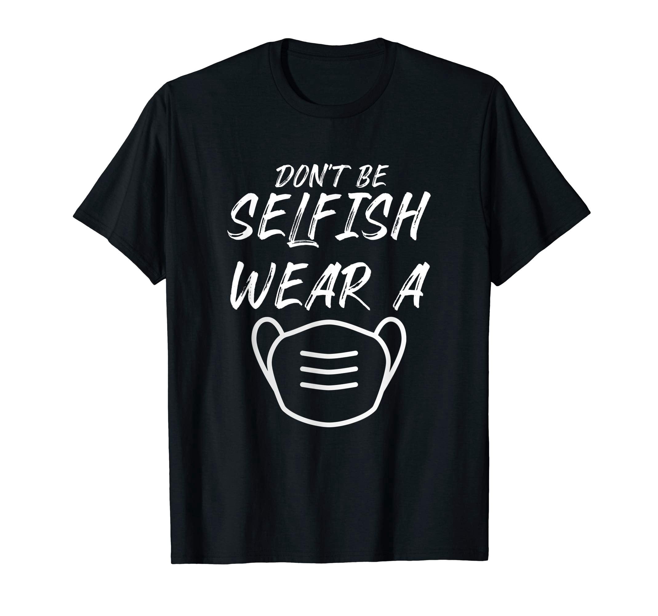 Bold Graphic Mask Awareness T-Shirt - Promote Safety and Responsibility ...