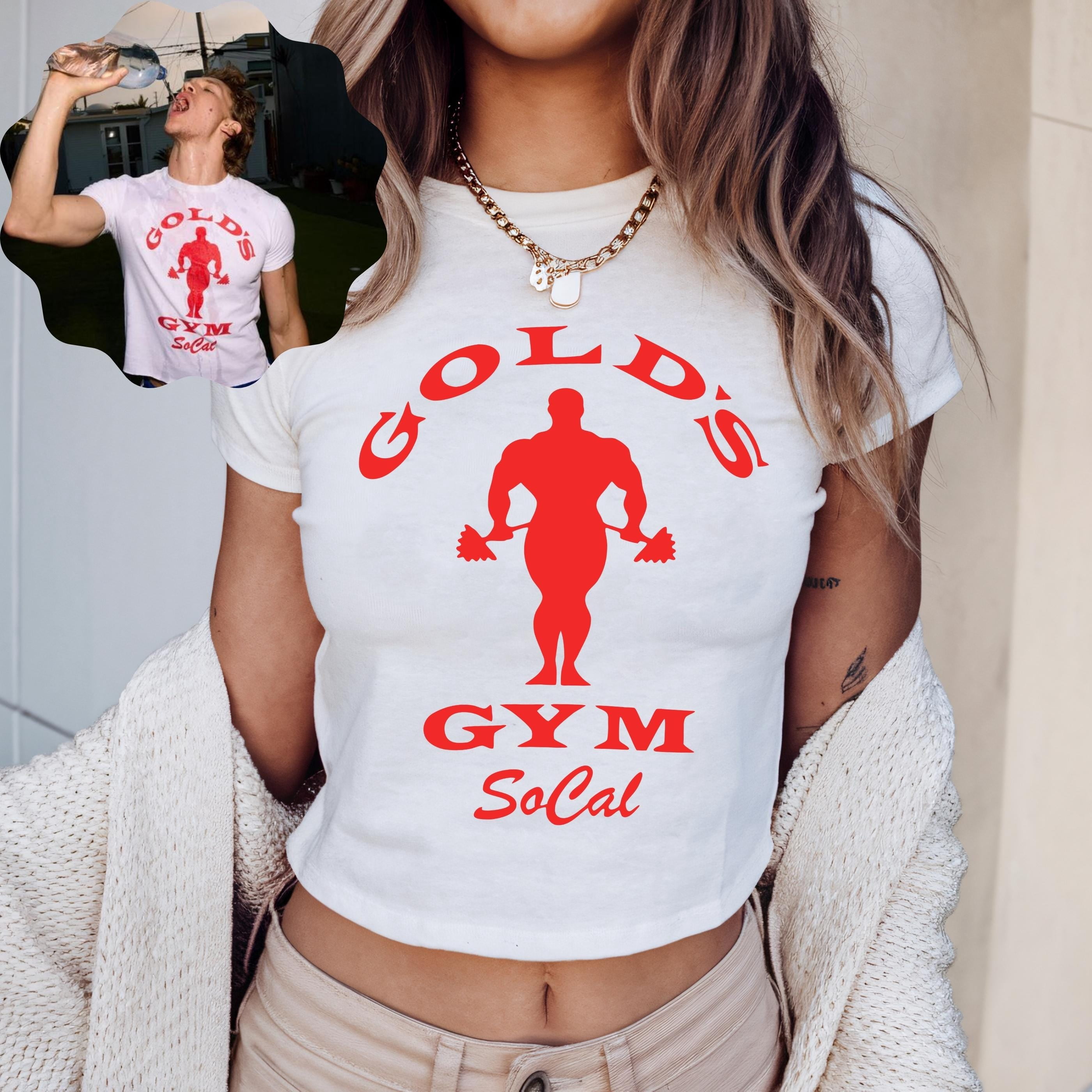 Bold Graphic Muscle Figure T-Shirt for Fitness Enthusiasts and Hockey ...
