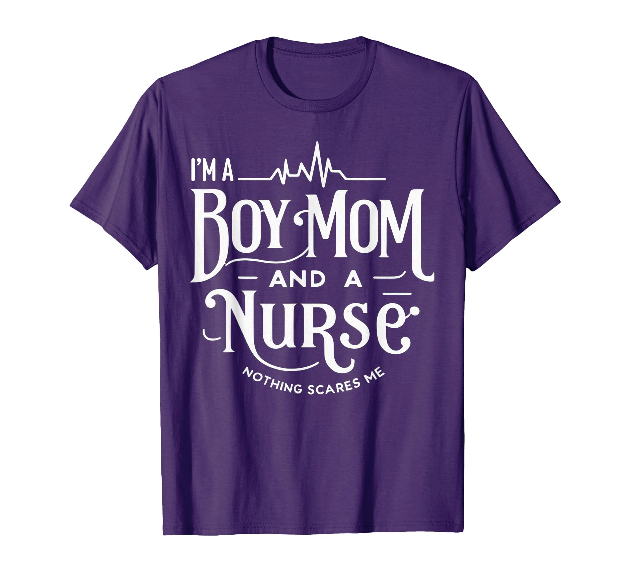 Bold Graphic Purple T-Shirt for Moms and Nurses - Perfect Gift for ...