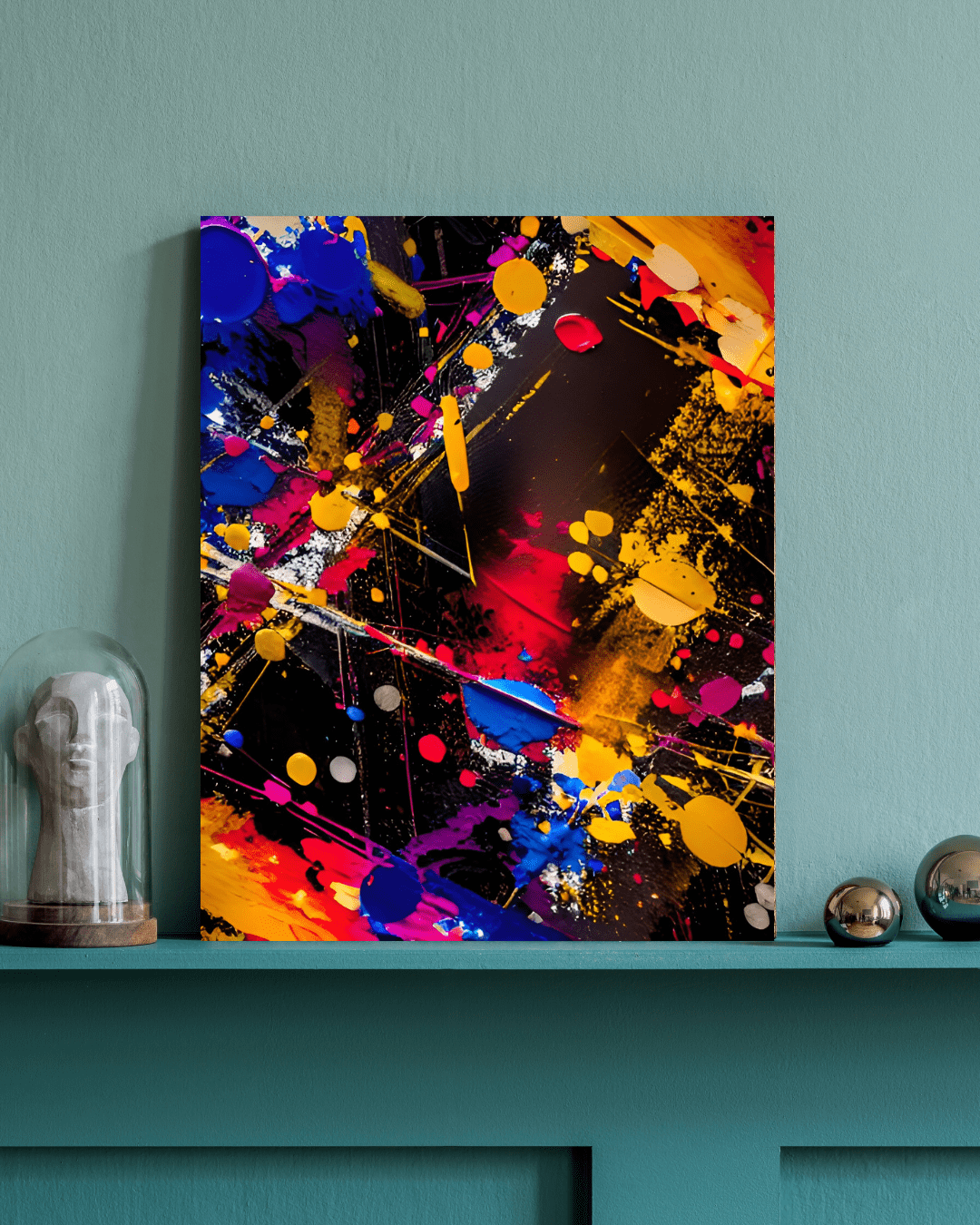 Bold Impressions - Abstract Expressionism Canvas Wall Art - Walmart.com