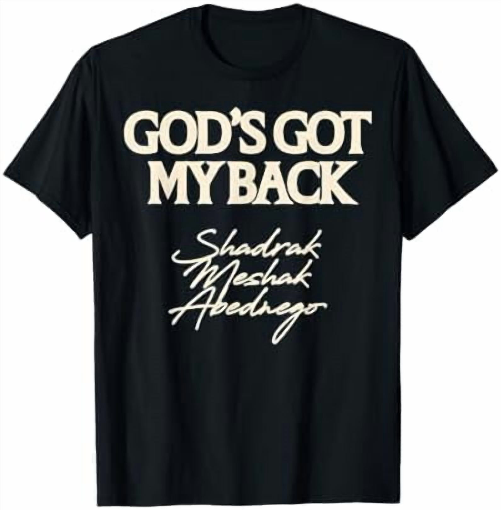 Bold Inspirational On Lake God's Got My Back 2024 T-Shirt for Faith and ...