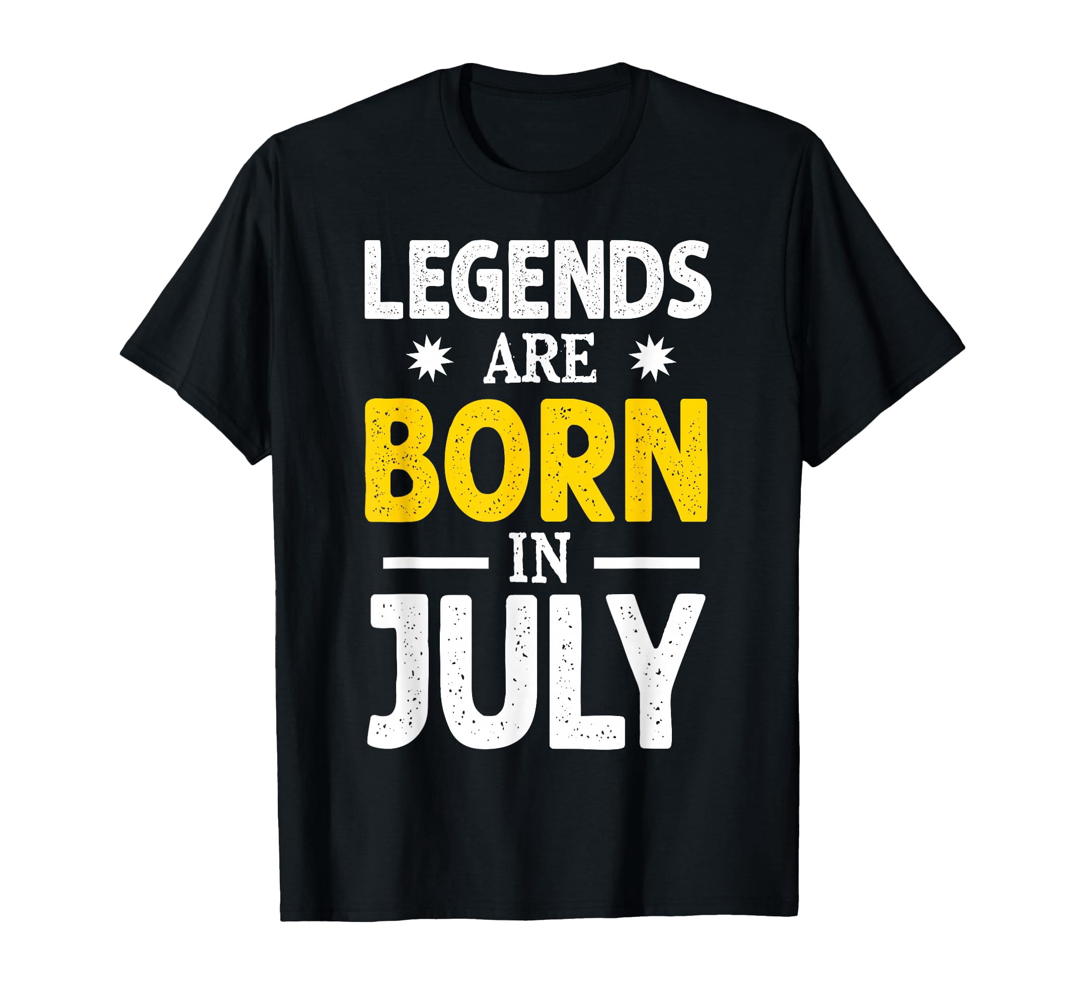 Bold July Birthday Celebration T-Shirt for Proud July Legends - Walmart.com