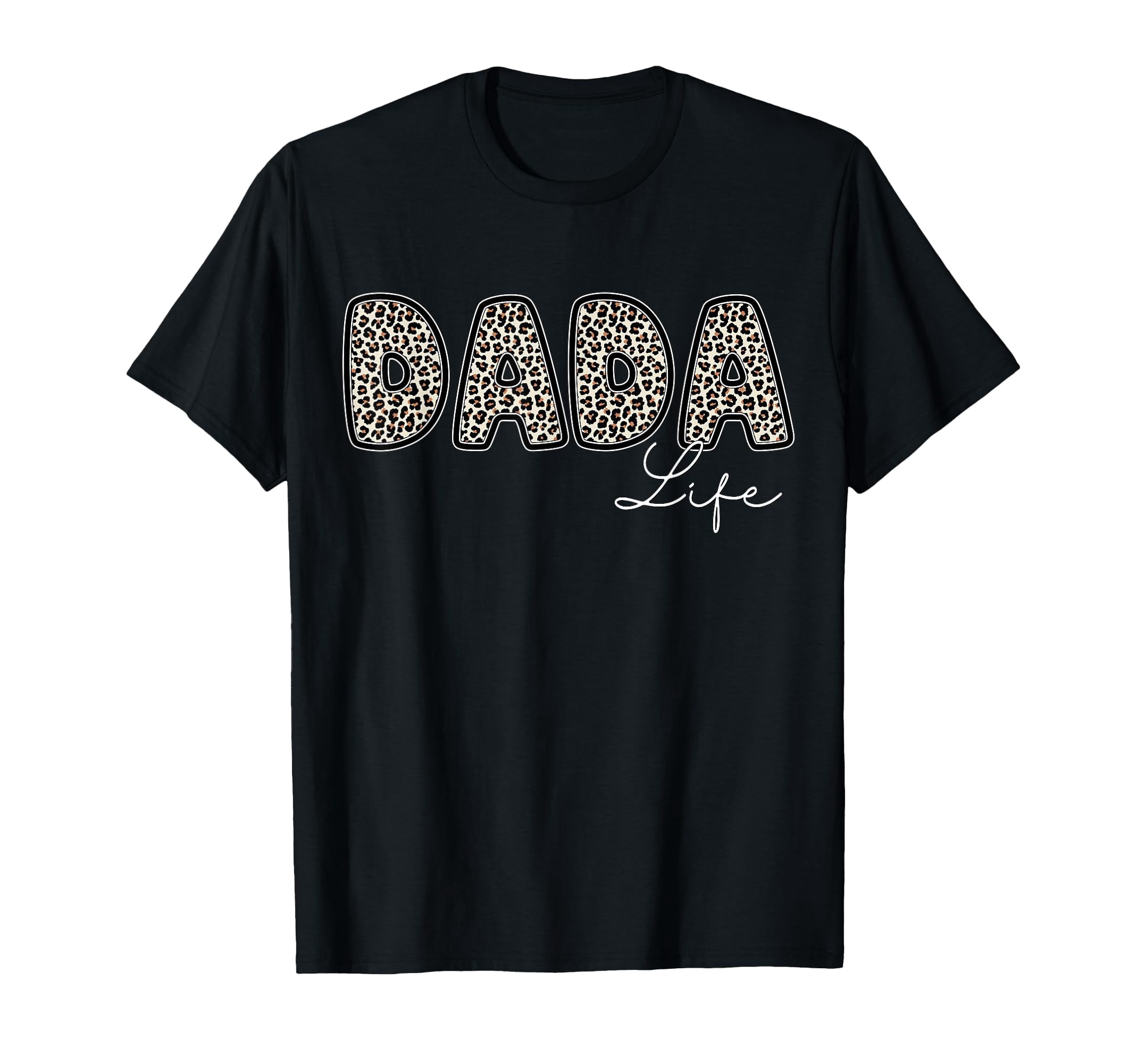 Bold Leopard Print Dada Life T-Shirt for Family Matching Father's Day ...