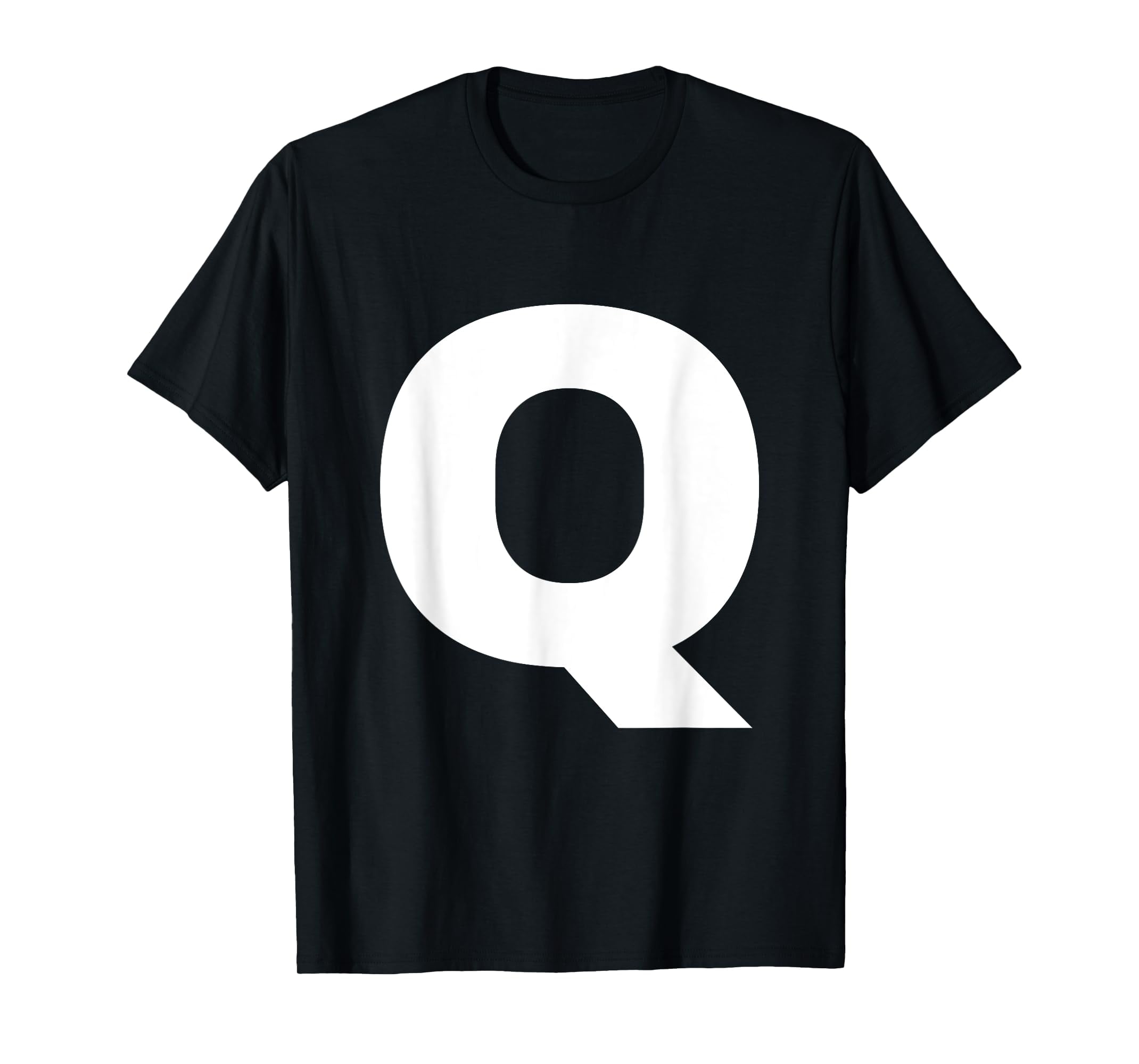Bold Letter Q - Alphabet Characters Big Font Capital Letters T-Shirt-XL ...