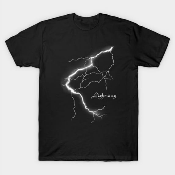 Bold Lightning Design Electric Energy & Power Graphic, H40415 T-Shirt ...