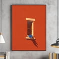 Bold Minimalist Wall Art, Aesthetic Home Decor Painting, Warm Sunny ...