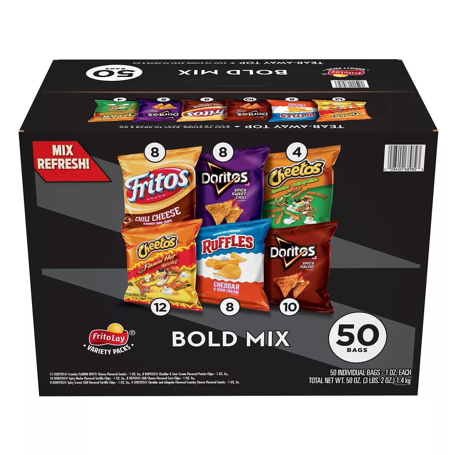 Bold Mix Variety Pack Chips (50 Count) - Walmart.com