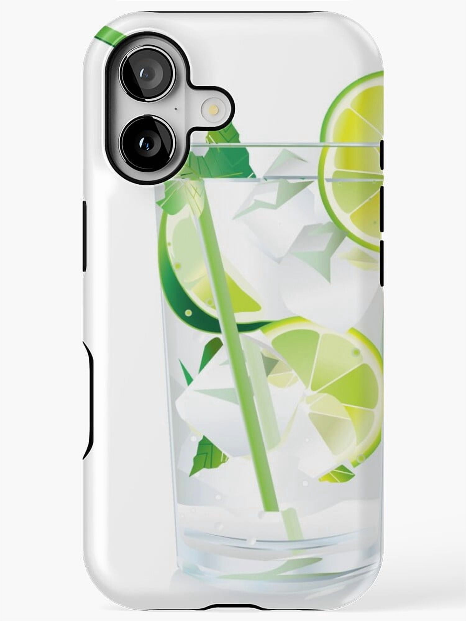 Bold Mojito Word Art Drink Phone Case for iPhone 17 16 15 14 13 12 11 ...