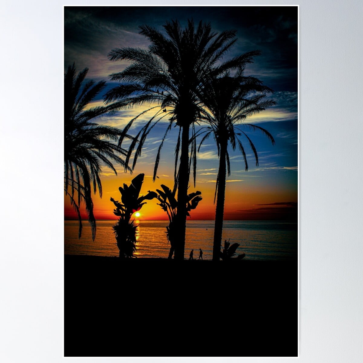 Bold Morning Colours Poster Wall Art, Modern Wall Decor For Living Room ...