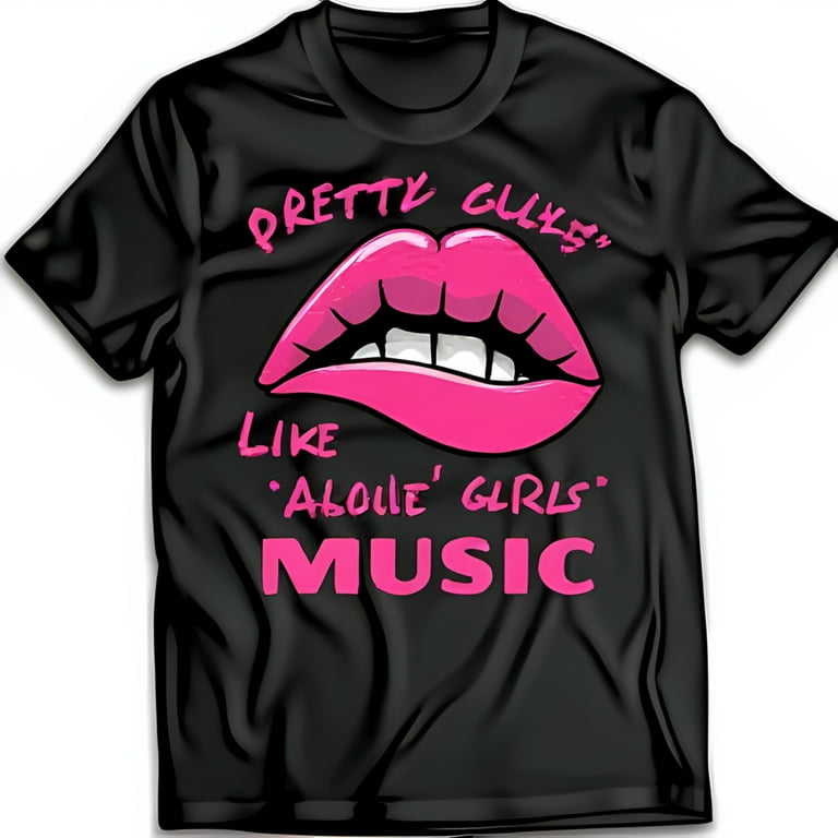 Lips T Shirt Design Mens Kiss Lipstick Print Lip Design Makeup Cute