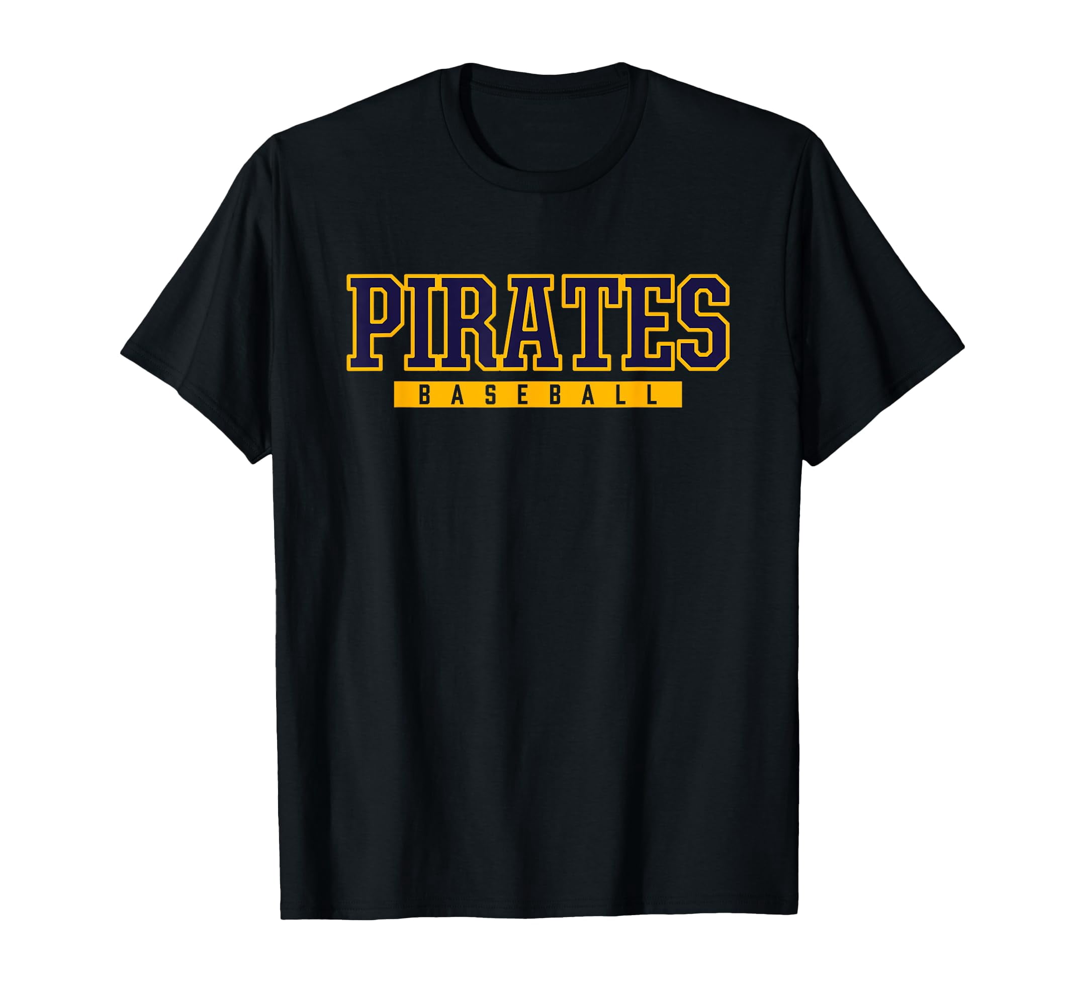 Bold Pirates Baseball T-Shirt for Fans - Stylish Black Tee with Eye ...