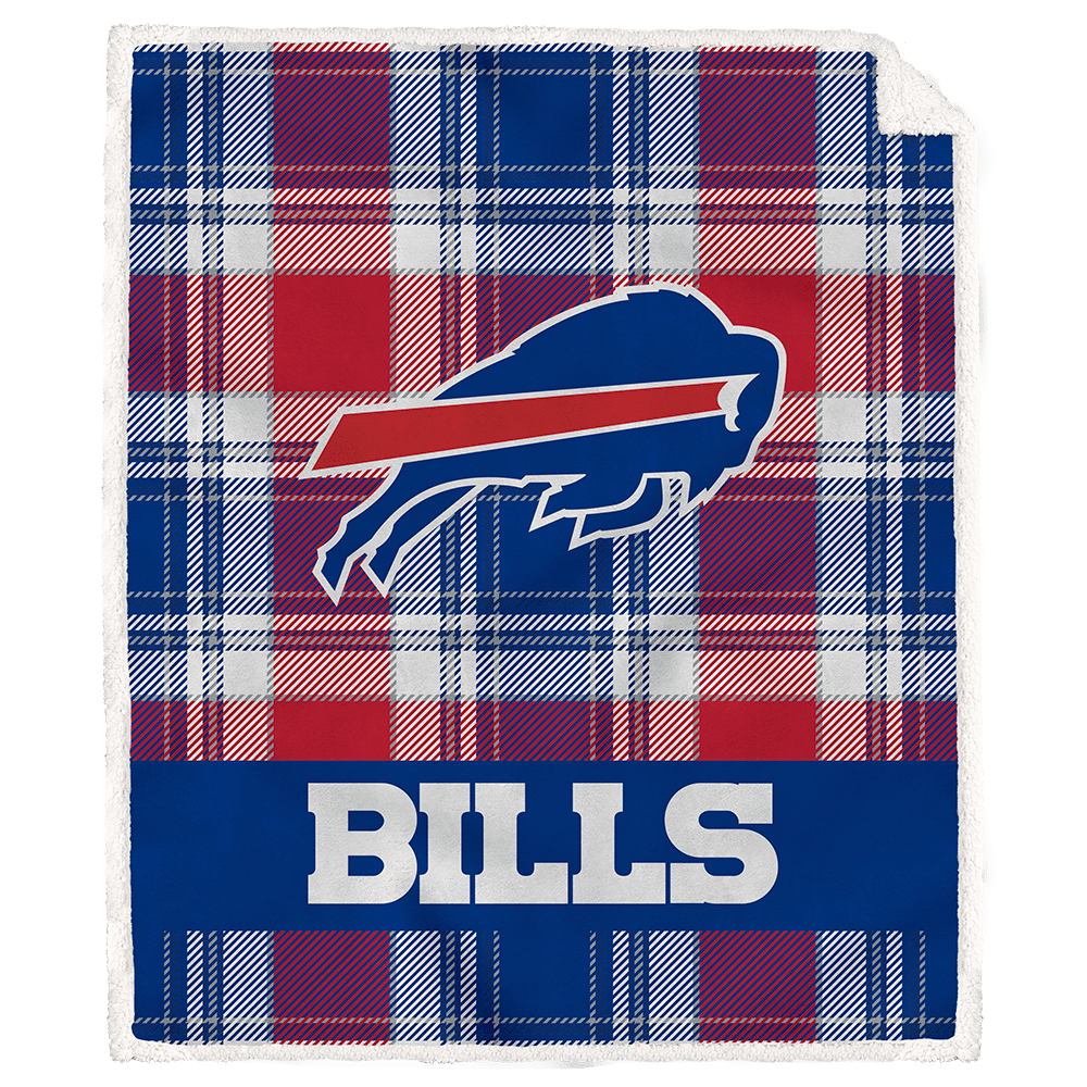Hol Bold Plaid Faux Shearling Ultra Soft Blanket - Walmart.com