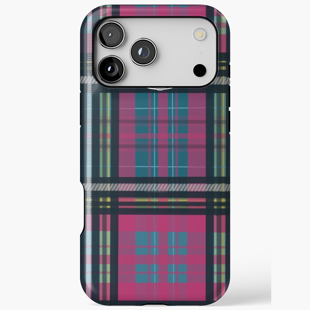 Bold Plaid Fusion Abstract Art Print Phone Cover for iPhone 11 12 13 14 ...