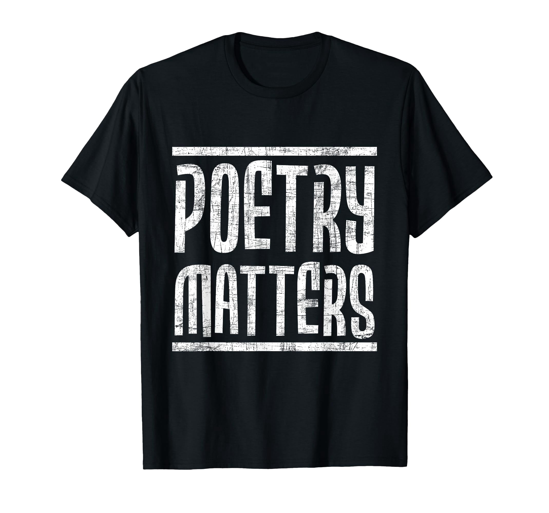 Bold Poetry Matters T-Shirt for Book Lovers and Poem Writers - Walmart.com