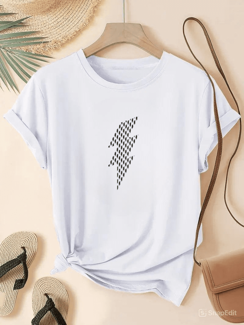 Bold Power Lightning Bolt Of All Lightning Bolts Design Unisex T-Shirt ...