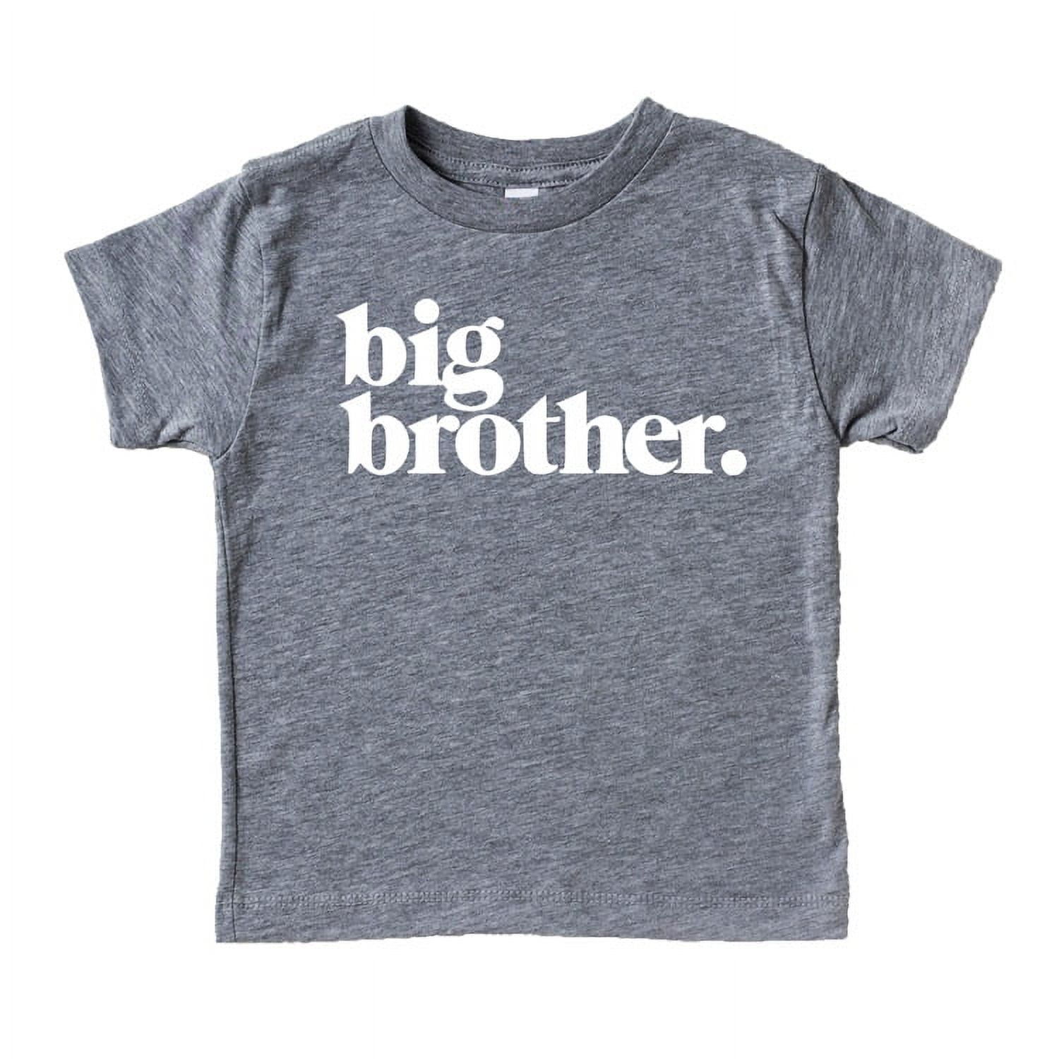 Bold Promoted to Big Brother Period Sibling Reveal Shirt for Boys ...