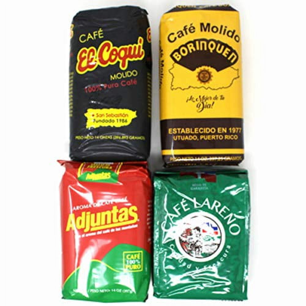 Bold Puerto Rican Coffee Mix - Cafe Borinquen, Cafe Coqui, Cafe Lareno ...