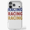 Bold Racing Text - Blue Red Yellow for iPhone Case 11 to 17 Pro Max ...