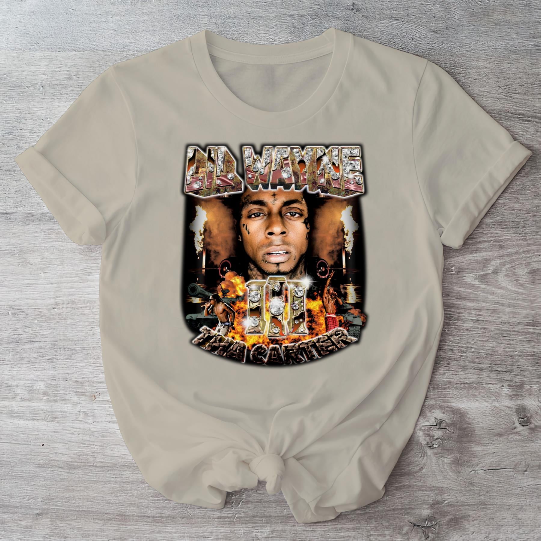 Bold Rap Icon Graphic Tee, 90s Homage Bootleg Style Shirt, Retro RnB ...