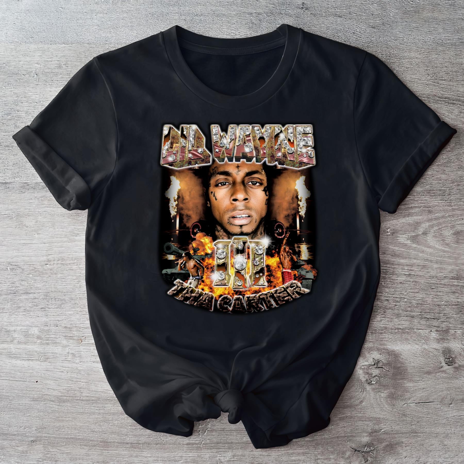 Bold Rap Icon Graphic Tee, 90s Homage Bootleg Style Shirt, Retro RnB ...