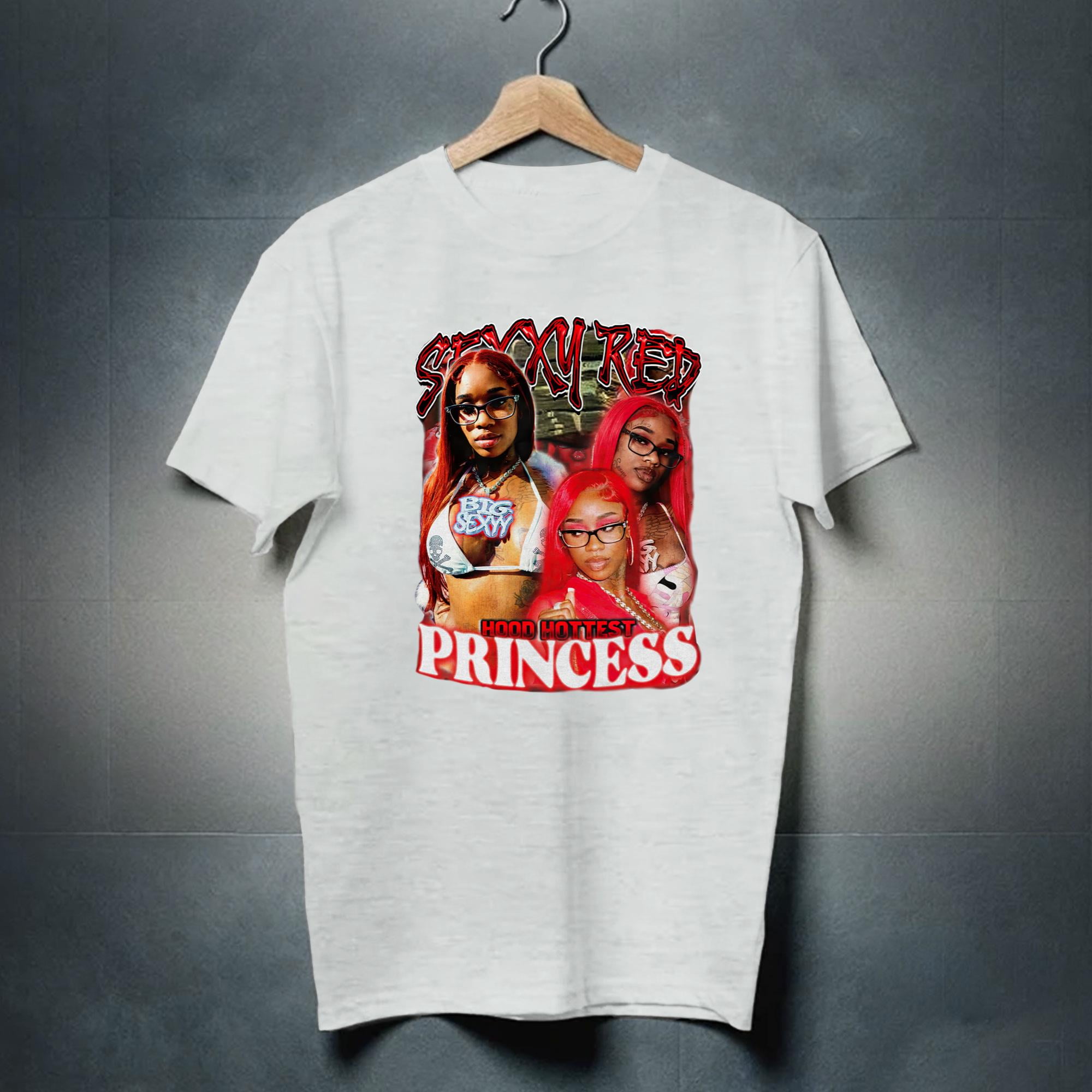 Bold Red Cape Warrior Graphic Shirt, Retro Fairytale Inspired Princess Tee, Fantasy Costume ...