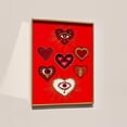 Bold Red Wall Artmaximalist Love Print Mystical Posterclectic Print ...