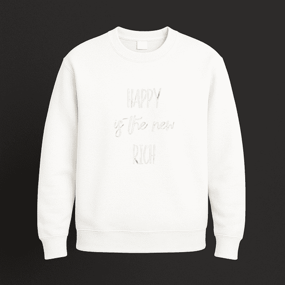 Bold Reminder Text About Happy Life Positive Quote Style Graphic Casual ...