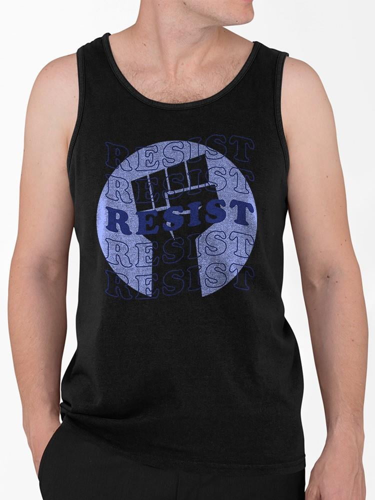 Bold Resist Statement Tee Tank Top Men's - Walmart.com