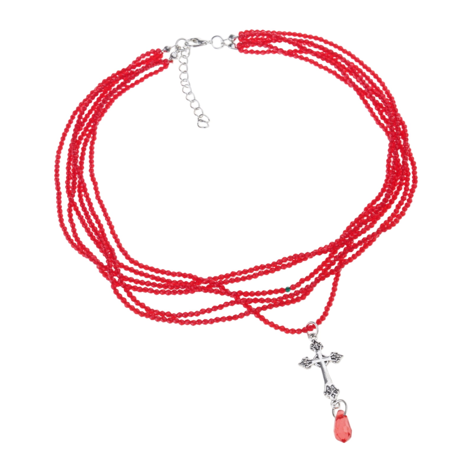 Bold Retro Collarbone Chain Necklace With Intricate Crucifix Charm ...