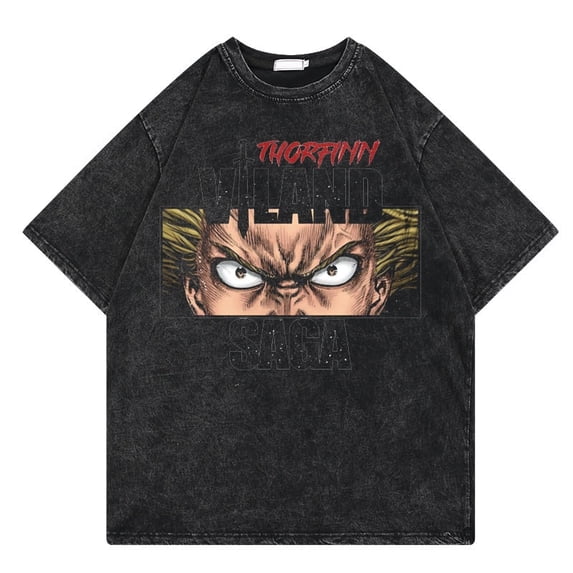 Bold Retro Graphic Vinland Saga Thorfinn Legacy Statement Tee Unisex ...