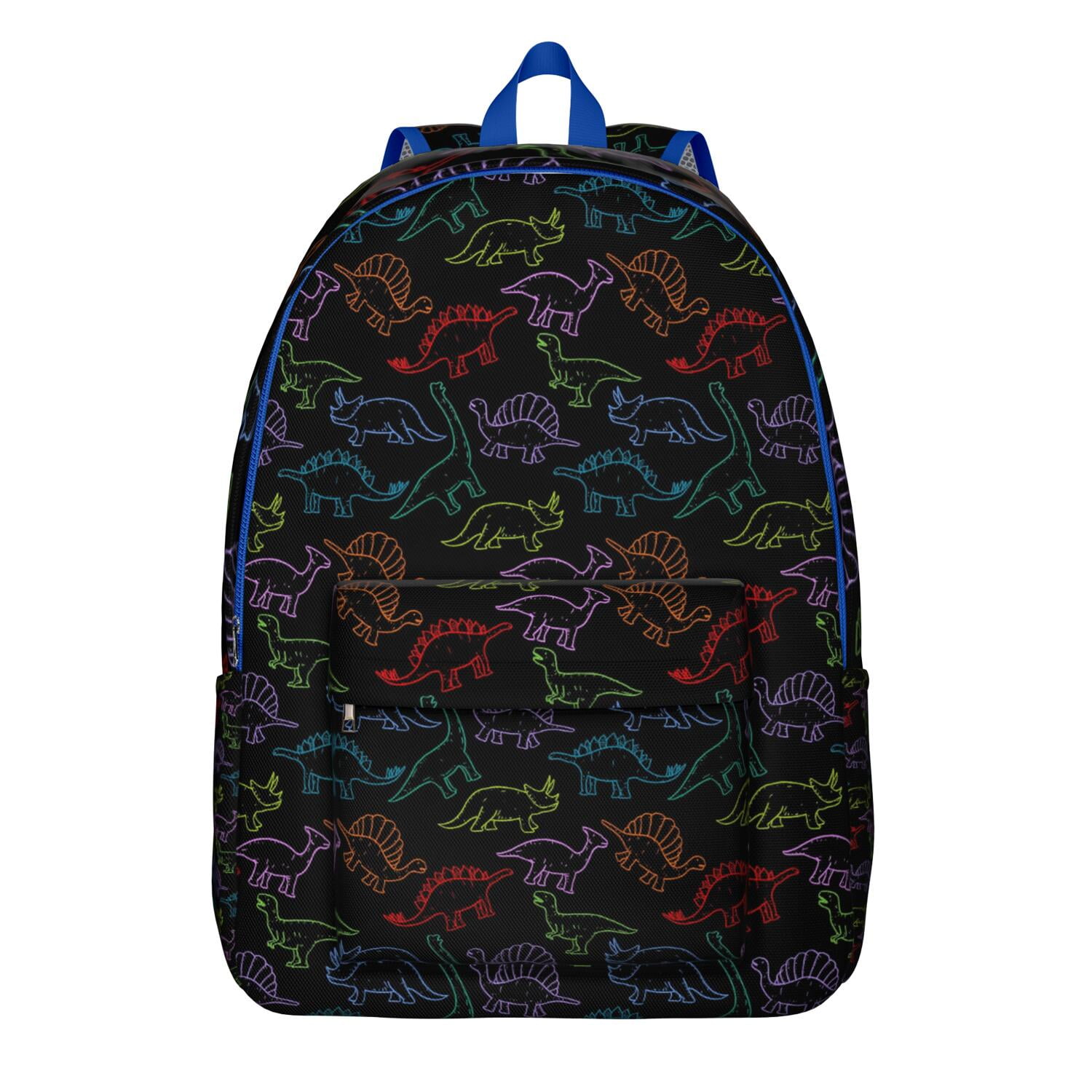 Bold Roaring Dinosaur School Backpack – Cute Abstract Dino Design for ...