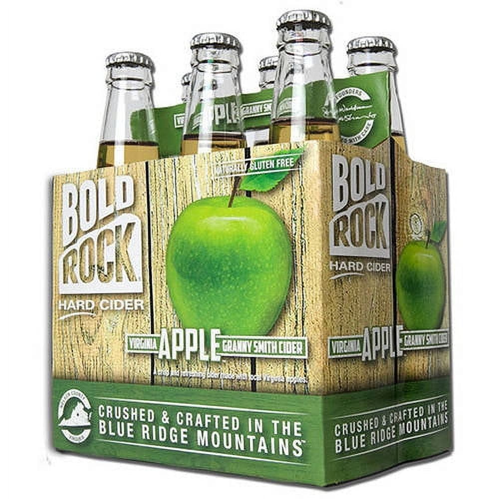 Bold Rock Virginia Apple Cider, 6 Pack, 12 FL OZ Bottles - Walmart.com