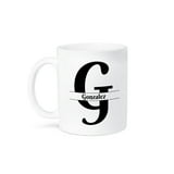 Bold Script Monogram G - Gonzalez, 11oz Mug - Walmart.com