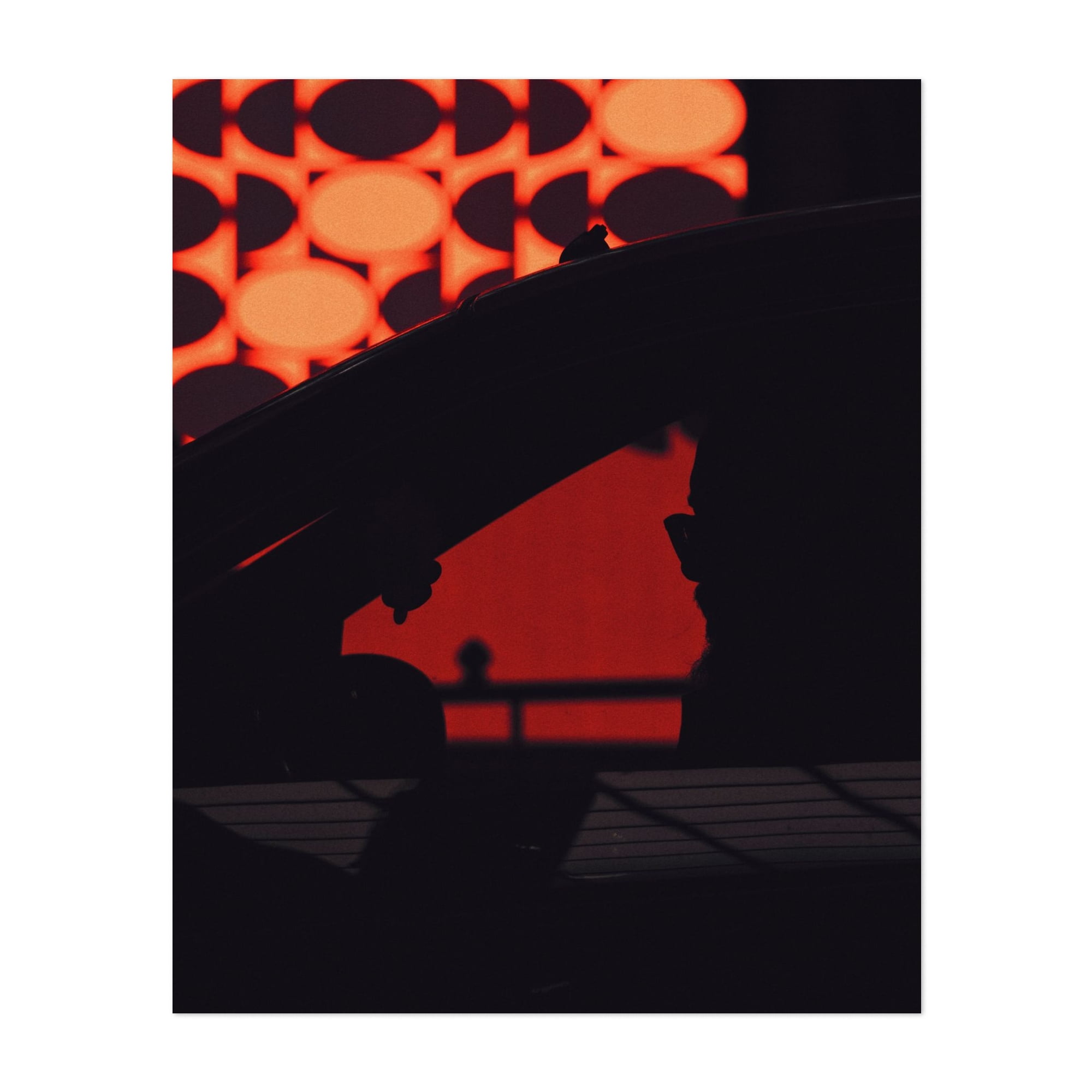 Bold Shadows - Athens Greece Photography Silhouette Neon Sign Geometric ...