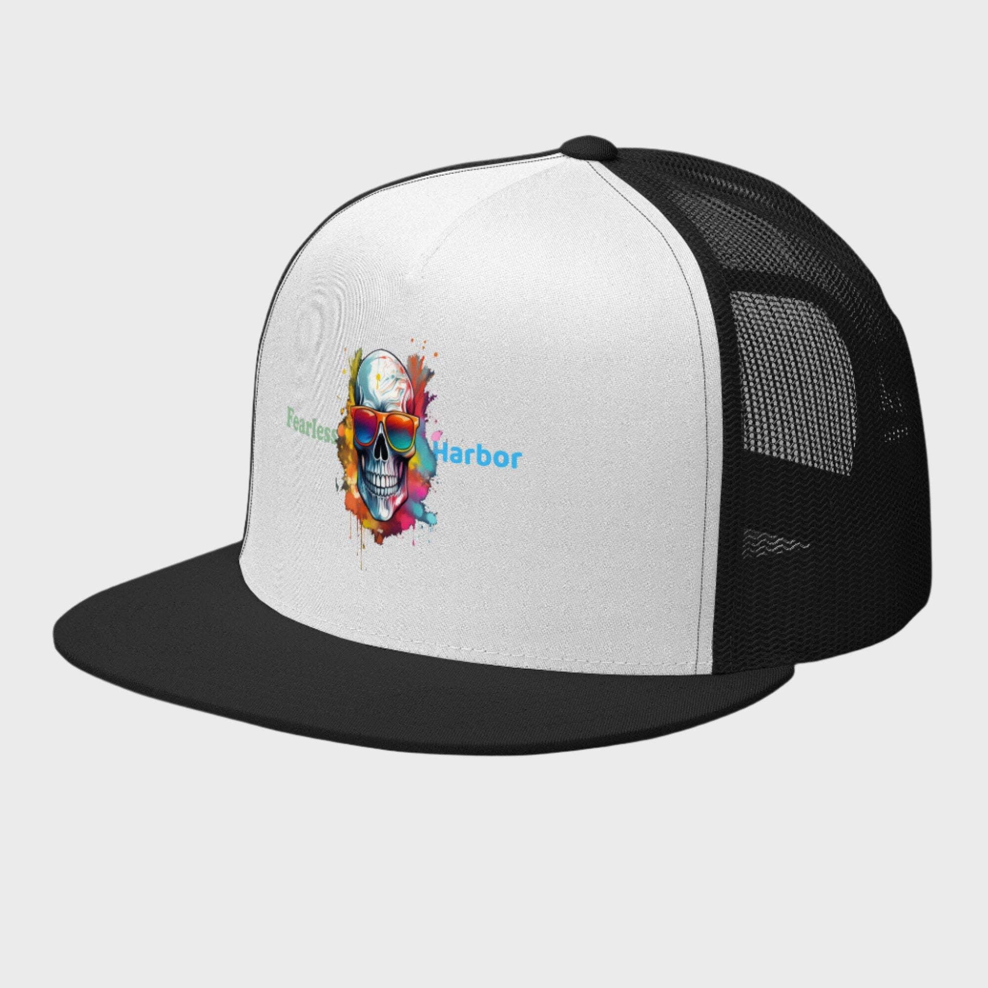 Bold Skull Snapback Hat - Walmart.com