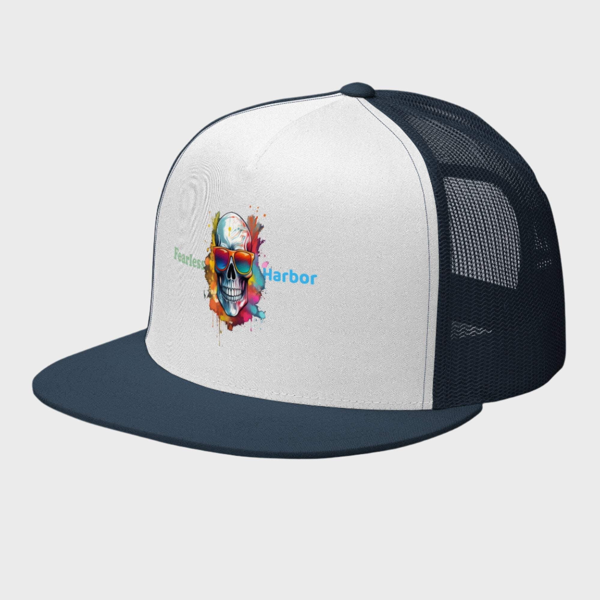 Bold Skull Snapback Hat - Walmart.com
