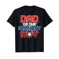 Bold Spider Graphic Dad of Birthday T-Shirt for Family Matching Fun ...