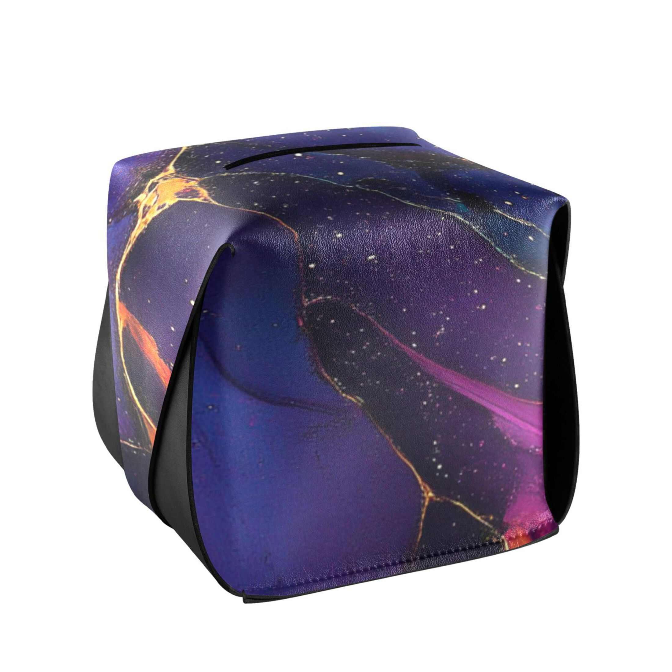 Bold Splashed Alcohol Tissue Box Cover Leather Square Rectangle Tissue ...