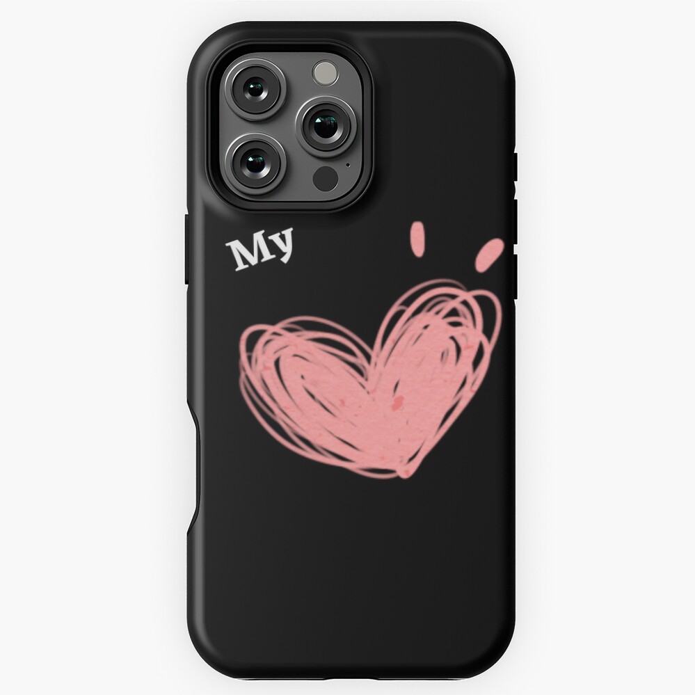 Bold Statement About Love Quote Art Phone Case for iPhone 16 15 14 13 ...