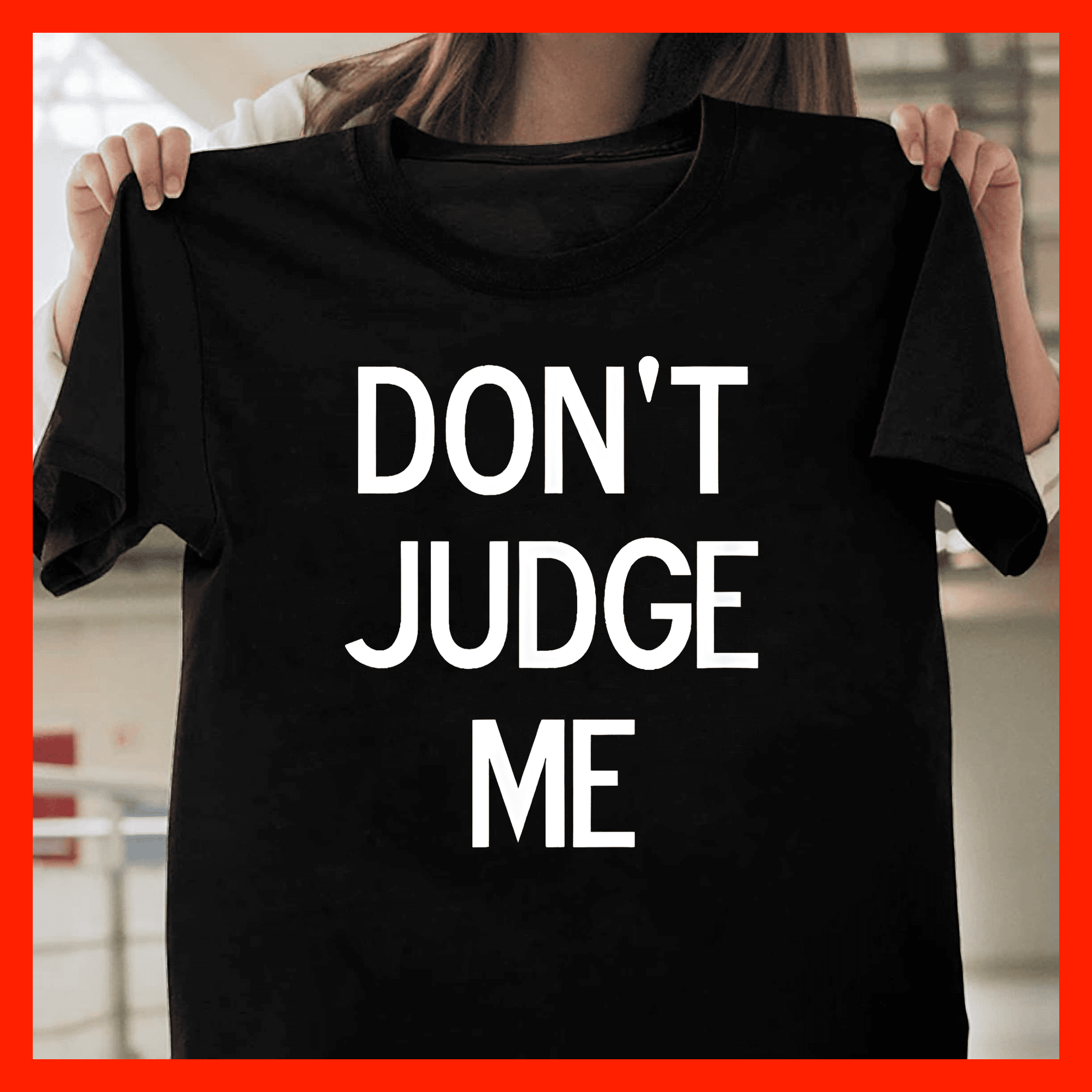 Bold Statement T-Shirt - Funny Graphic Tee - Minimalist Text Design ...