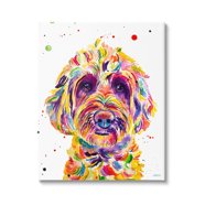 Empire Art Direct 50 SCENTS OF GREY Graphic Art Print on Wrapped Dog ...