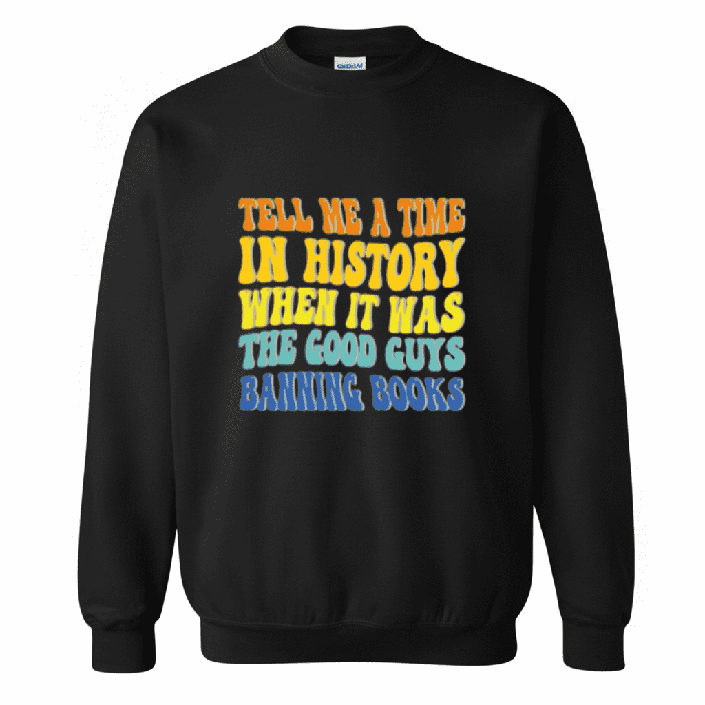 Bold Thought Message Good Guys Banning Books History Note Statement ...