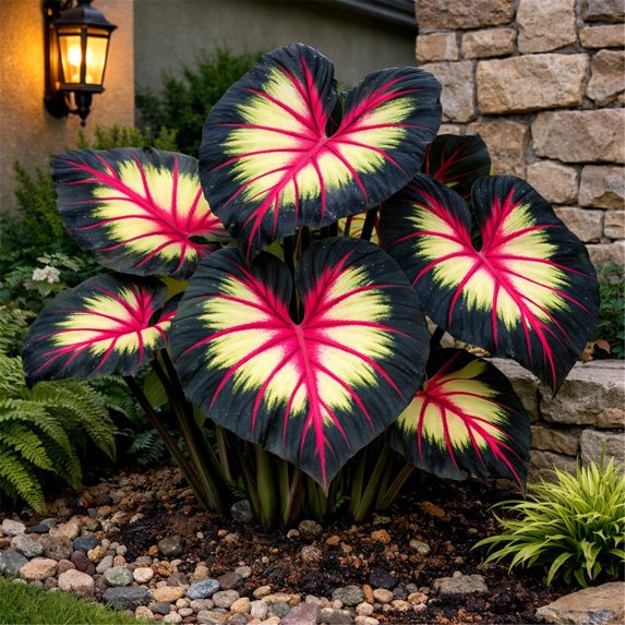 Bold Tropical Elephant ear Bulbs Elephant ear Collection Ornamental ...
