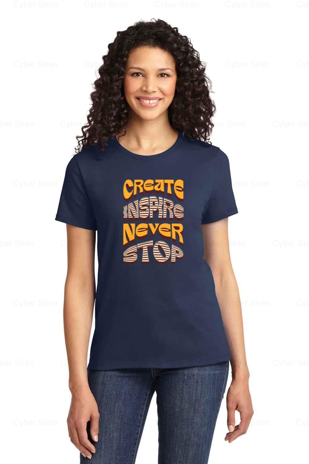 Bold Typography Statement Text Design Strong Message Graphic Tee Shirt ...
