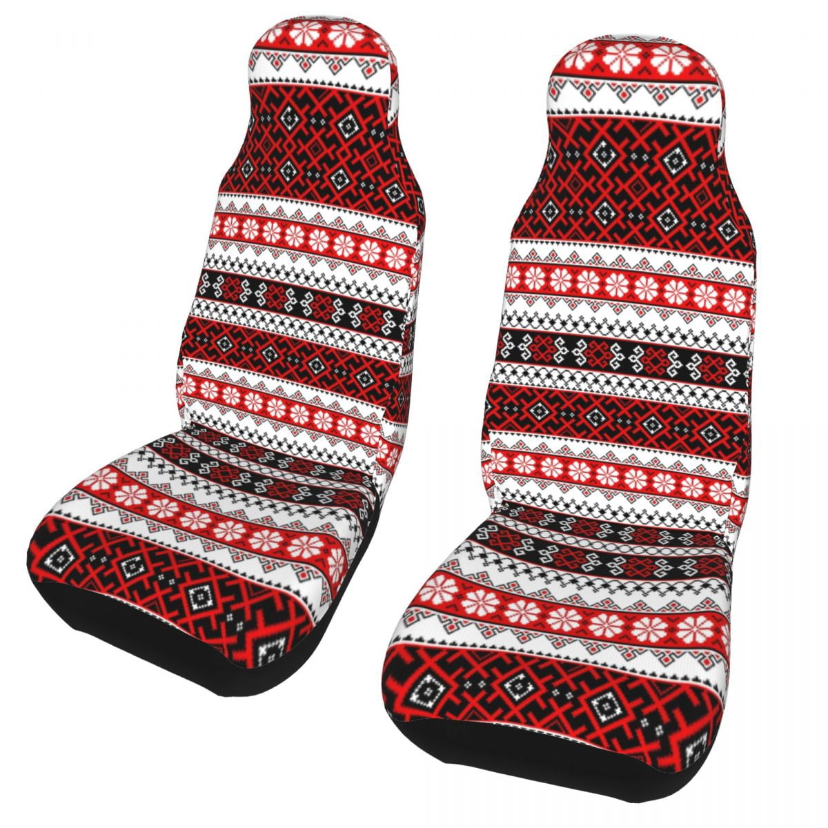Bold Ukraine Style Vyshyvanka Embroidery Car Seat Cover 3D Print Boho ...