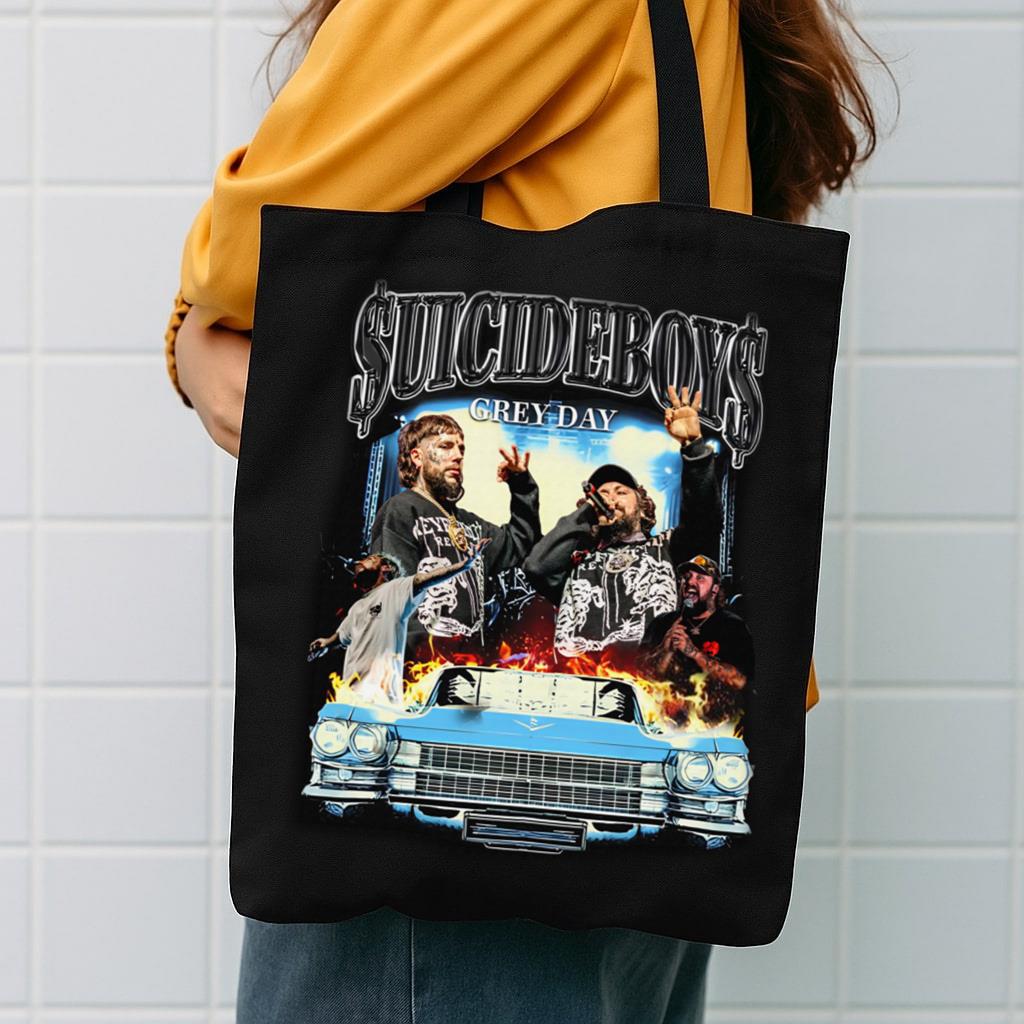 Bold Vintage Rap Tour Inspired Graphic , Heavy Music Fan Bag-TH39882 ...
